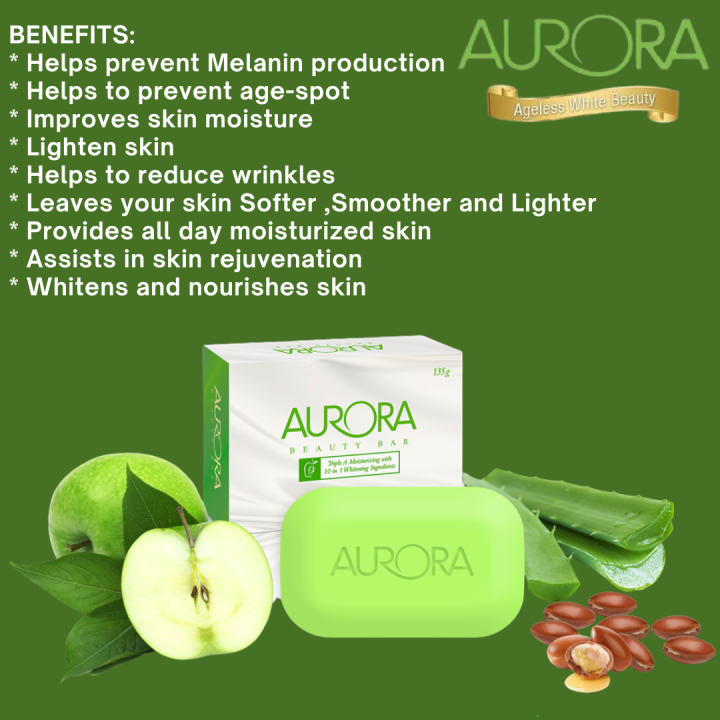 Original AURORA SOAP [ BEAUTY BAR ] 135g | Lazada PH