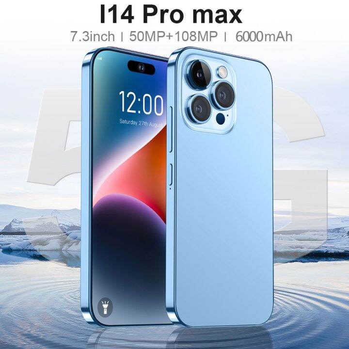 Phone i14 Pro Max Cellphone Sale 16GB 512GB 7.3inch HD Smartphone ...