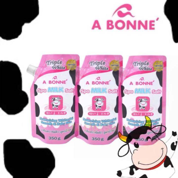 Set Of 3 Original A Bonne Milk Salt Spa 350g | Lazada PH
