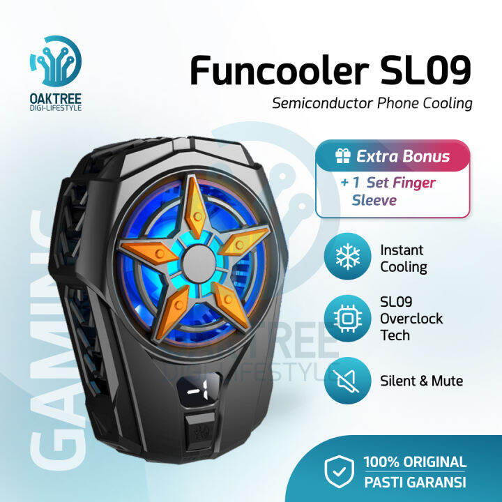 Funcooler SL09 Fan Cooler Radiator Pendingin HP Cooling Fan gaming | Lazada Indonesia