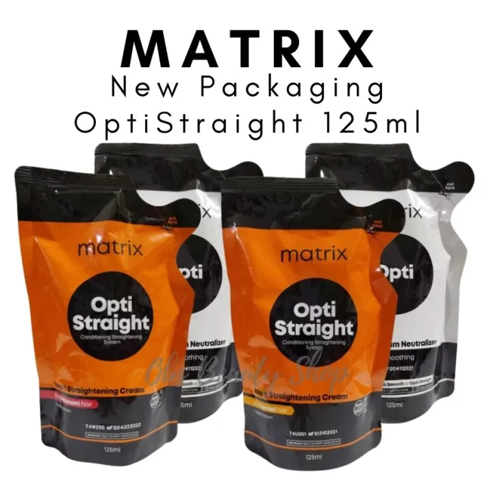 Matrix Opti-Straight Rebonding Cream Set 125ml2 Mini Kit | Lazada PH