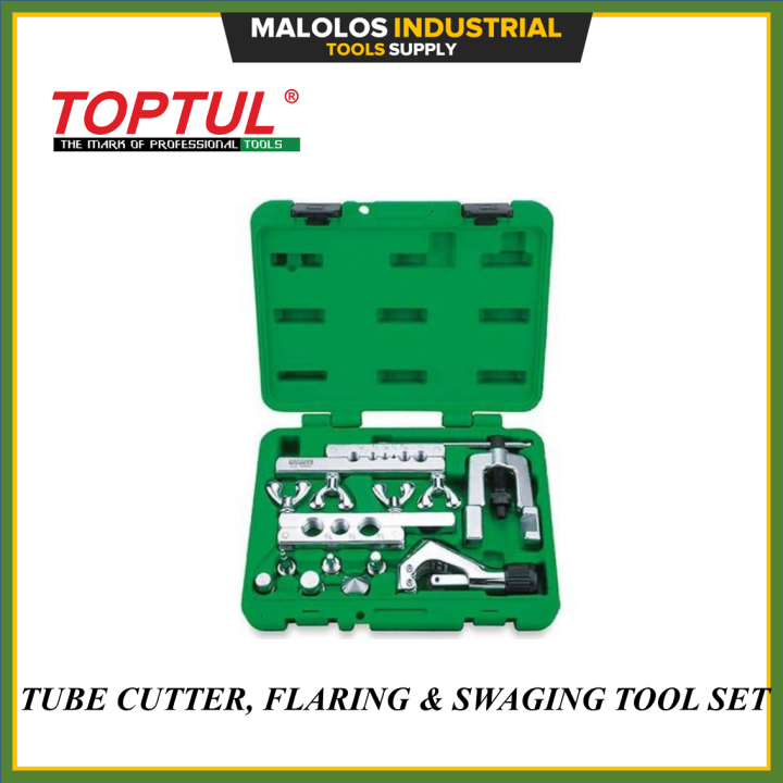 TOPTUL TUBE CUTTER, FLARING & SWAGING TOOL SET | Lazada PH