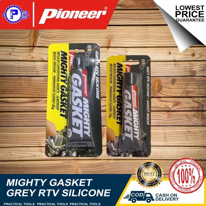 Pioneer Mighty Gasket Grey RTV Silicone SEALANTS | Lazada PH
