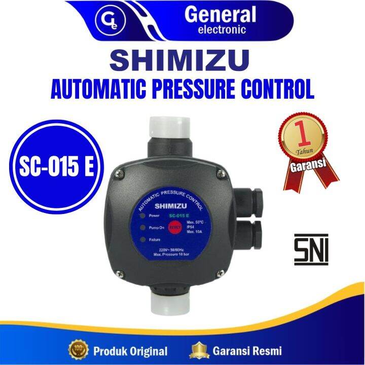 Shimizu Peranti Otomatis Pompa Air / Automatic / Otomatis Pressure Control SC 015 E | Lazada ...