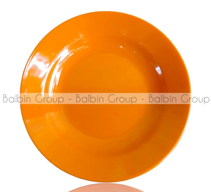 [ BAYAR DITEMPAT ] - 1 LUSIN / 12 PCS - PIRING SEMI MELAMIN 9 inc ...