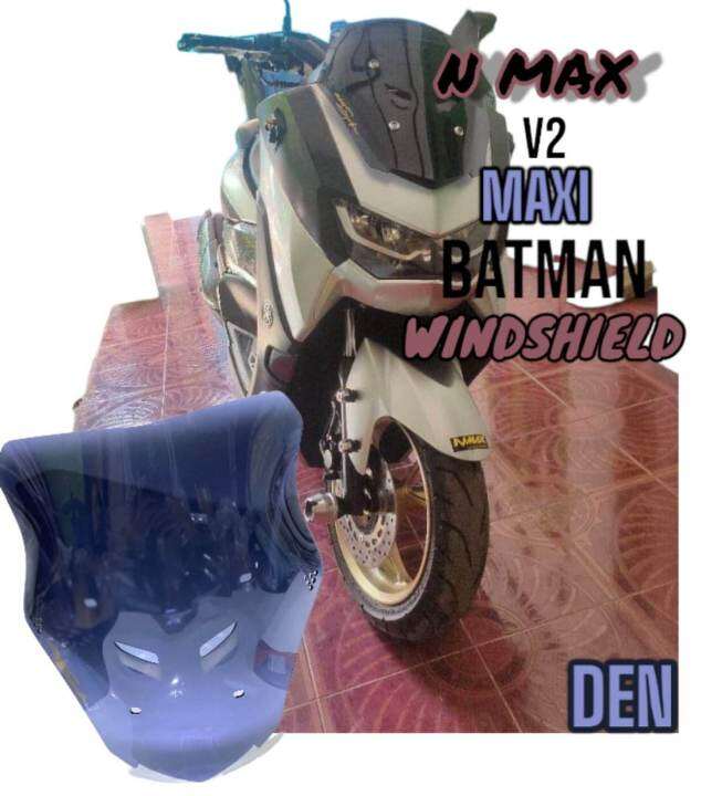 DEN NMAX V2 MAXI BATMAN Windshield | Lazada PH