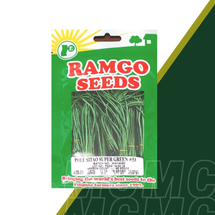 Ramgo Seeds Pole Sitao Super Green | Lazada PH