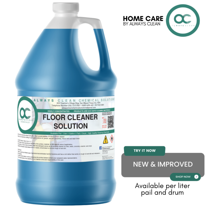 FLOOR CLEANER 1 GALLON | Lazada PH
