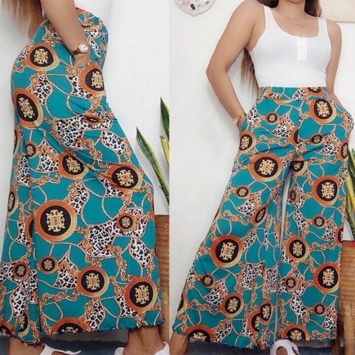 WIDE LEG SQUAREPANTS W2SIDEPOKET/FREESIZE FIT TO | Lazada PH