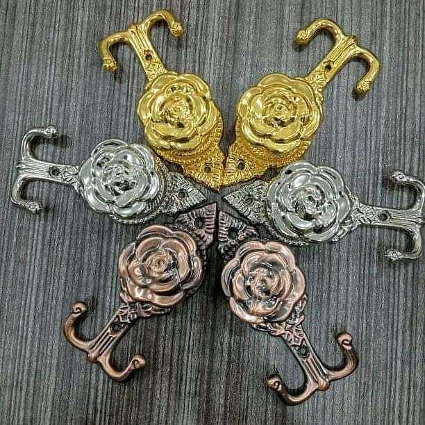 Hook besar besi mawar cantolan tali gorden | Lazada Indonesia