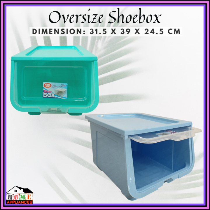 OVERSIZE PASTEL COLOR SHOEBOX/ COLORED STACKABLE SHOEBOX/ PASTEL COLOR ...