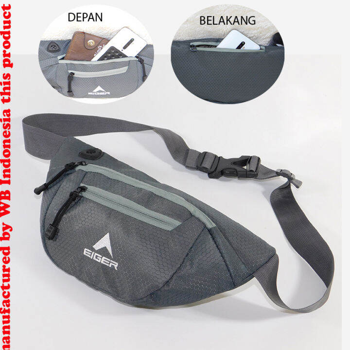 EIGER tas selempang murah meriah bagus dan kekinian/tas slempang pria ...