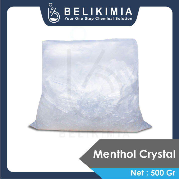 Menthol Crystal 500 Gram - Mentol Kristal Food Grade - Campuran Makanan ...