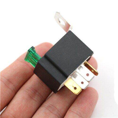 New 12v Dc Car Automation Fuse Relays Socket With Metal Bracket 4 Pin ...