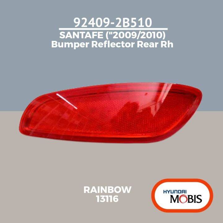 924092B510 Bumper Reflector Rear Rh for HYUNDAI Santafe(2009/10) [Mobis ...