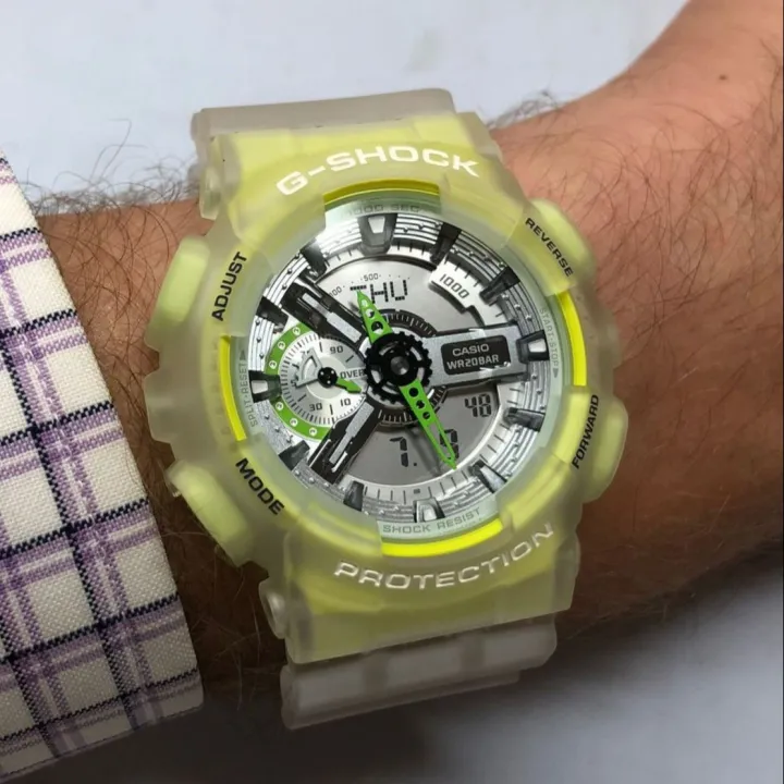 GA 110 / GA-110LS-7A / GA110 G-SHOCK ANALOG.DIGITAL DUAL-TIME Japan ...