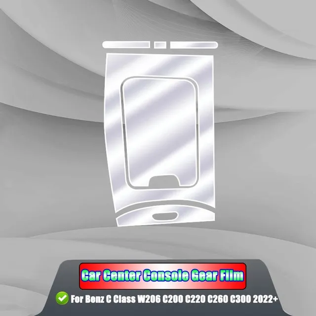 สำหรับ Mercedes Benz C Class W206 C200 220 260 300 2022 + พวงมาลัยรถ Central AC Outlet หน้าจอนำ ...