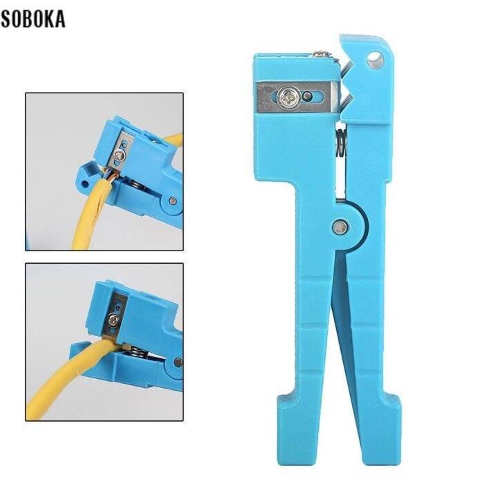 High Quality Blue Coaxial Cable Tools Set - RDN959 Buffer Tube Stripper ...