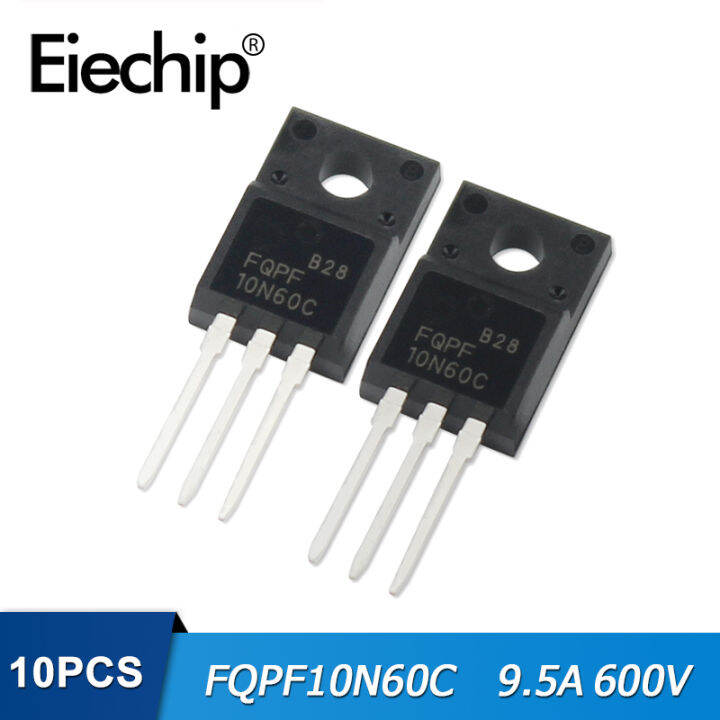 10PCS FQPF10N60C MOSFET Transistor 10N60C 9.5A 600V TO-220F | Lazada PH