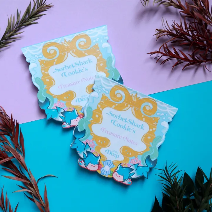 Sorbet Shark Cookie Notepad | Lazada PH