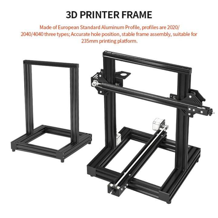 3D Printer Frame Kit Ender3 Structure Kit Suitable For 235Mm Hotbed ...