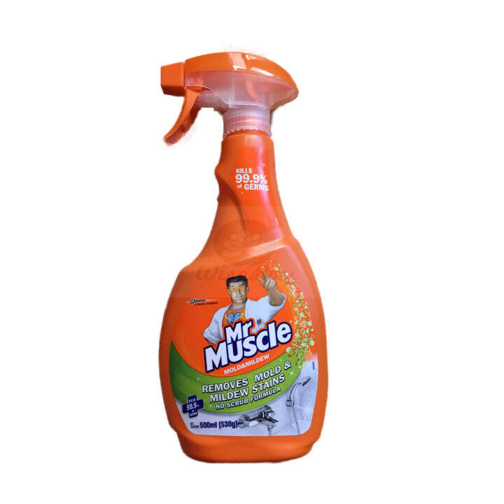 Mr Muscle Mold & Mildew SC Johnson 500ml Removes Molds & Mildew Stains ...