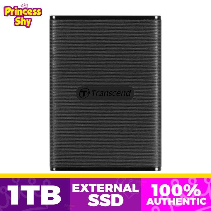 Transcend 1TB ESD270C Portable SSD USB 3.1 Gen 2 Type C External Solid ...
