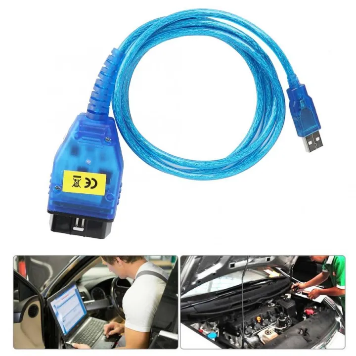 USB OBD Interface Diagnostic Cable Test Line for INPA K+DCAN K+CAN with ...