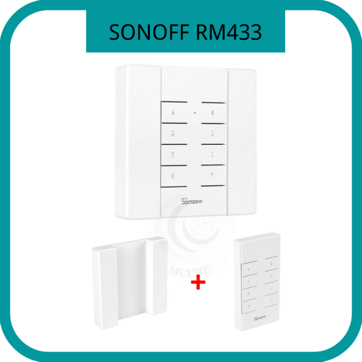 Sonoff RM433 Remote Controller whit Base 433mhz Radio Frequency | Lazada