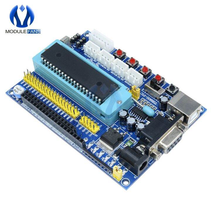 DC 12V PIC16F877A PIC Minimum System Development Board Emulator JTAG ICSP Program Minimum System ...