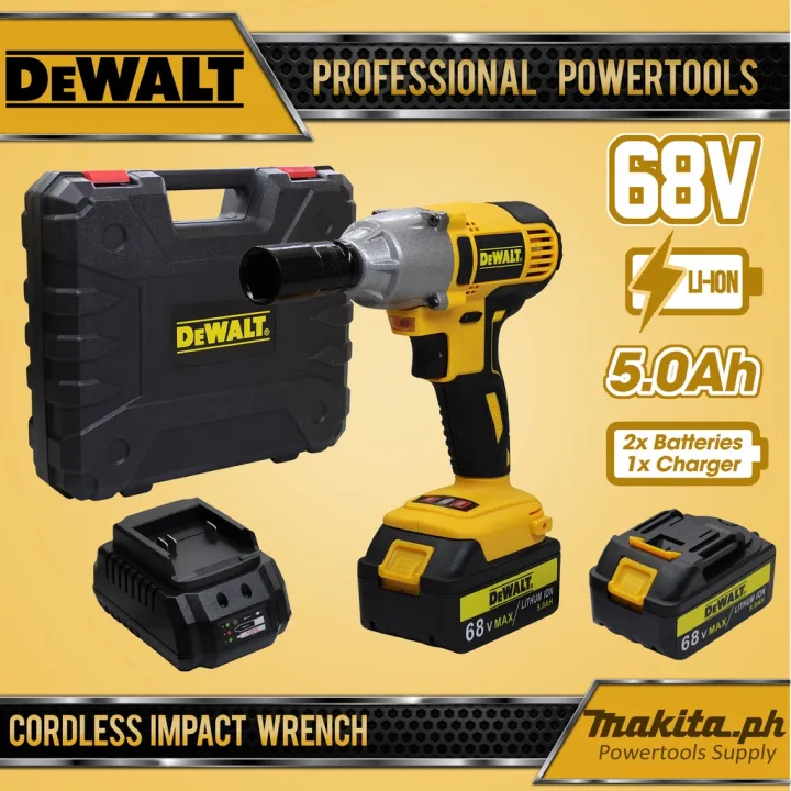 【YY】DeWALT BTW-68SS 68V Cordless Impact Wrench | Lazada PH