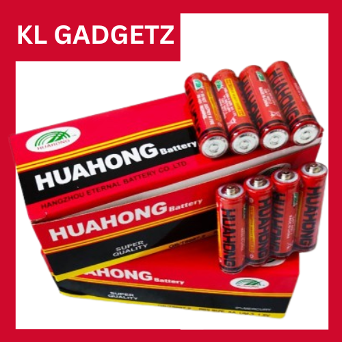[GENUINE] HUA HONG BATTERY SUPERCELL SUPER HEAVY DUTY AA BATTERY (1 BOX ...