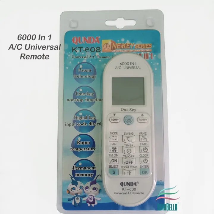 Qunda (6000 in 1) Universal A/C Remote Control | Lazada PH