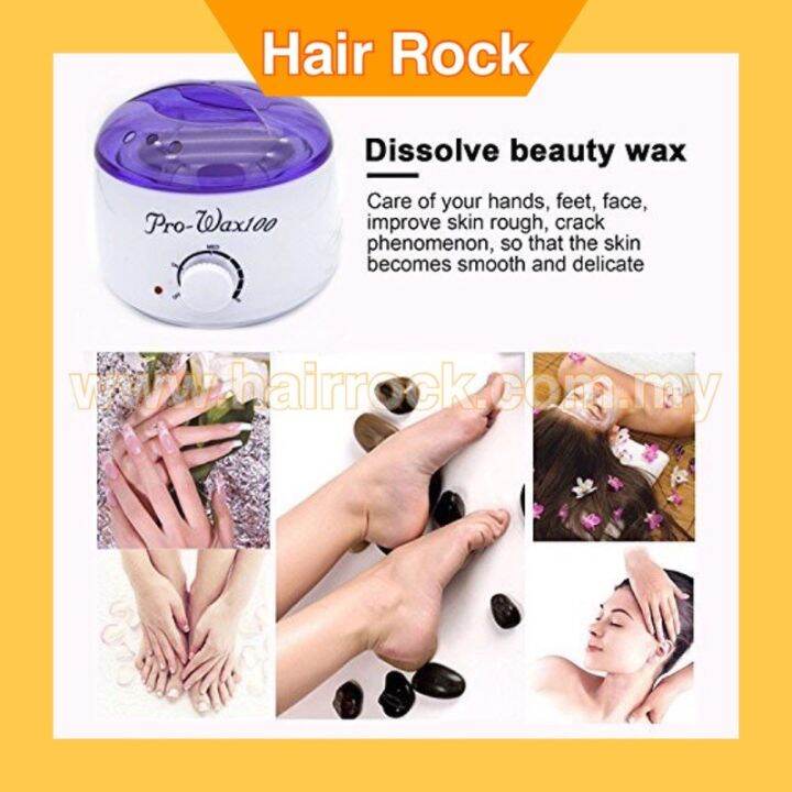 PRO WAX 100 Professional Use Hot Wax Heater Warmer Salon Spa Beauty Equipment for Hard Strip ...