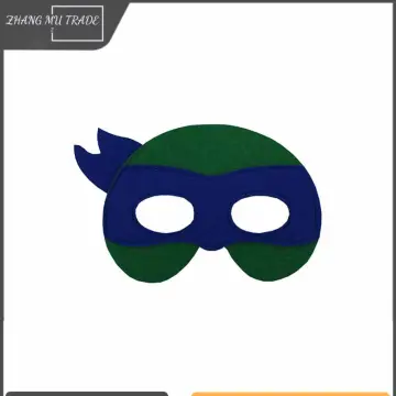 Ninja Turtle Eye Mask Pattern