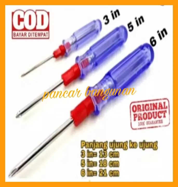 OBENG BOLAK BALIK TRANSPARAN CAMEL 3 INCH - OBENG BOLAK BALIK 3 INCH ...