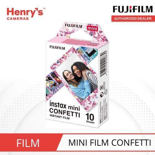 FUJIFILM INSTAX MINI CONFETTI INSTANT FILM 10s - HENRY'S CAMERAS ...