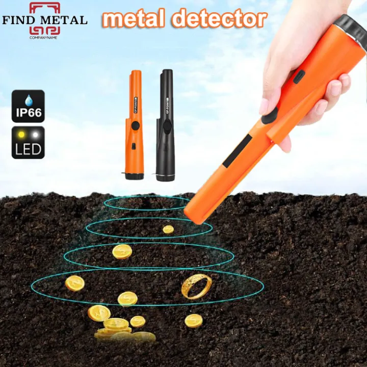 【COD】 Handheld Metal Detector Battery Powered Pinpointer All-round ...