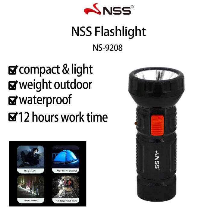 Nss flashlight handy light hand carry torch light emergency ...