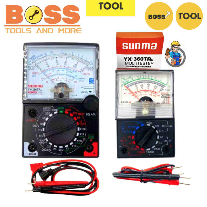 SUNMA Original Multi tester YX-360TR MULTI METER Multimeter MULTITESTER ...