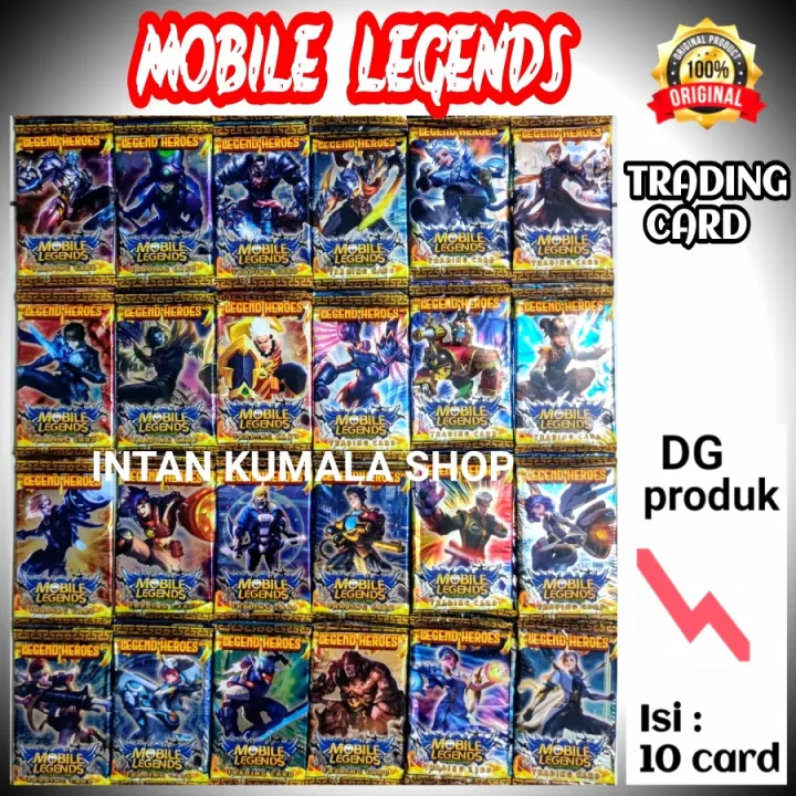 KARTU MOBILE LEGENDS ISI 10 KARTU | Lazada Indonesia