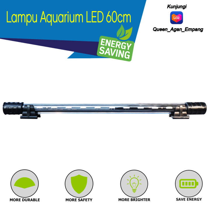 LAMPU LED CELUP AQUARIUM 60 CM / LAMPU AQUASCAPE / LAMPU AKUARIUM ...