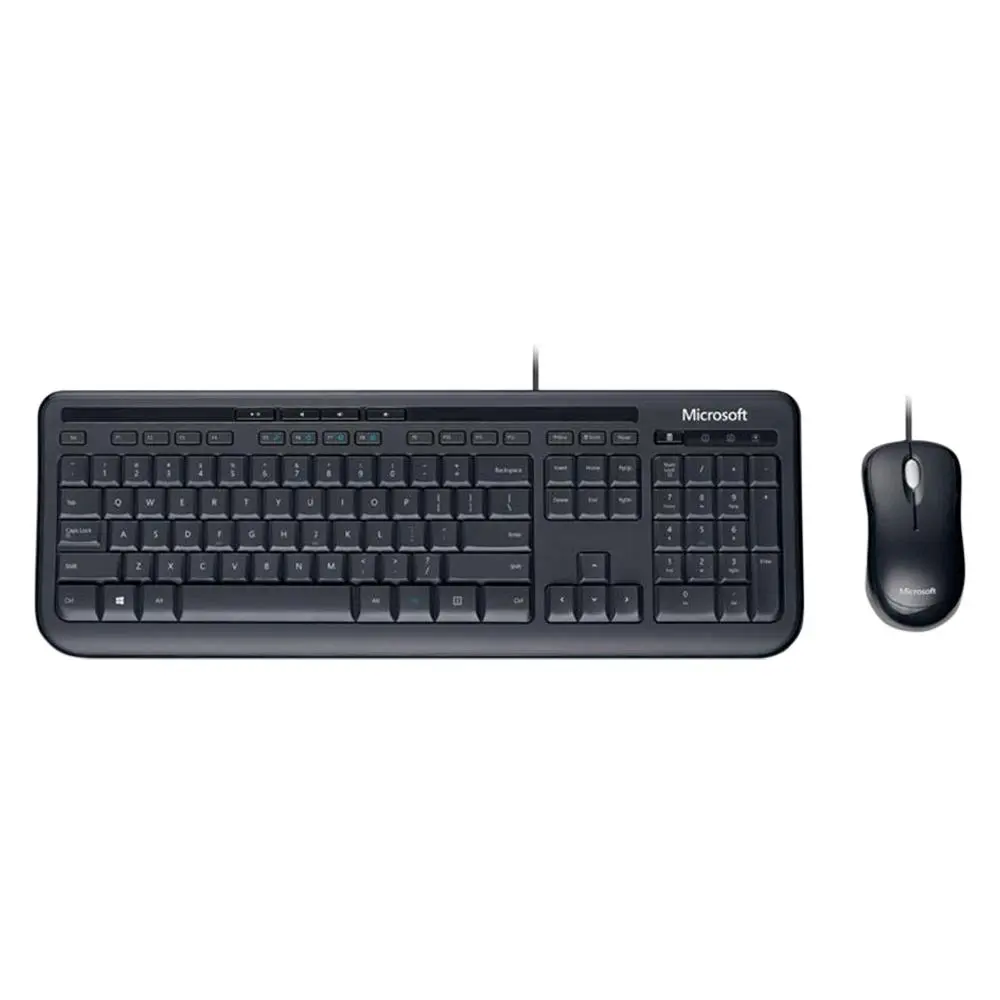 JIB KEYBOARD & MOUSE MICROSOFT DESKTOP 600 MCS-APB-00021 ดำ | Thisshop