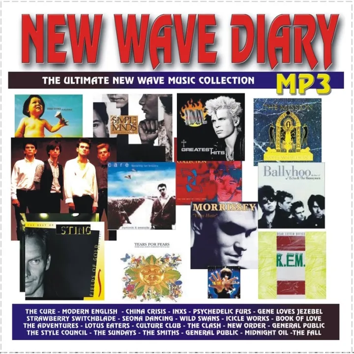 NEW WAVE DIARY MP3 music CD for PCCDROM / DVD player | Lazada PH