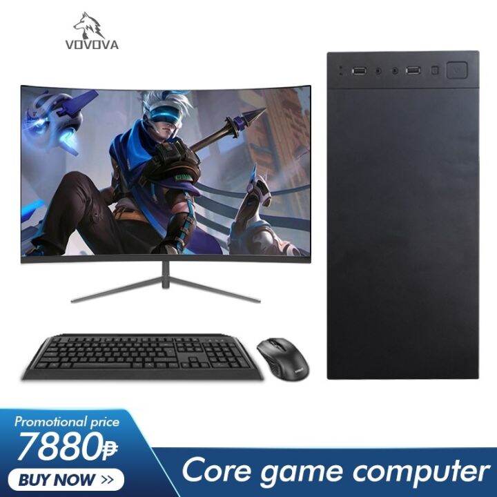 VOVOVA Desktop Computer New Inter i7 Full computer/17-27 inch Monitor ...