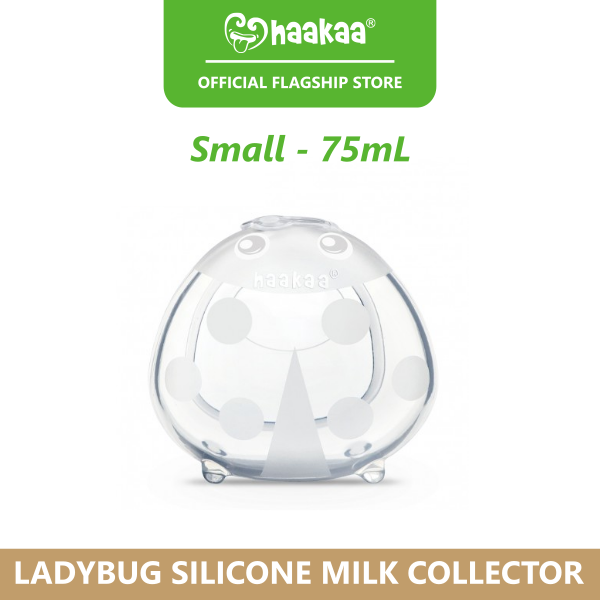 Haakaa Ladybug Silicone Breast Milk Collector (75mL/SMALL/1PC) | Lazada PH