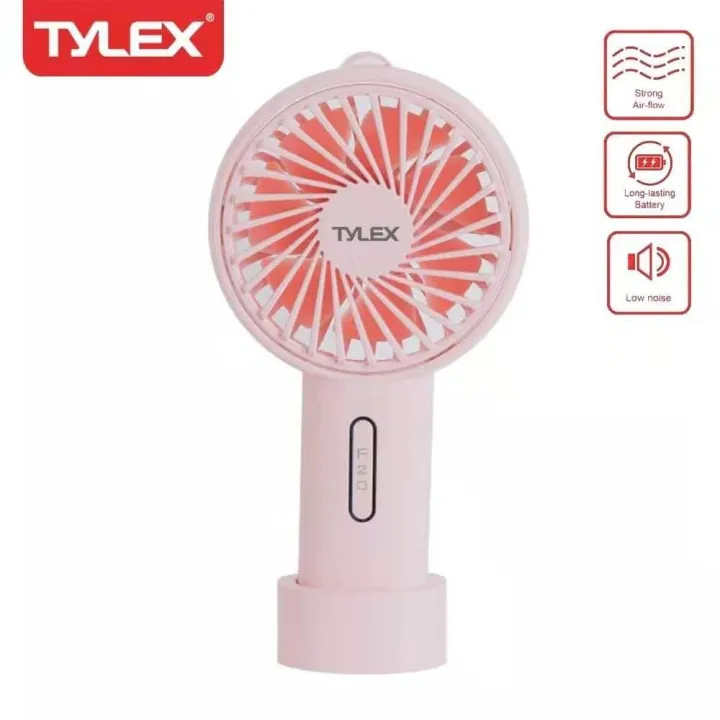 Tylex X-M35 Portable Mini Hand Fan Desktop Fan Charging Base 3 Gear ...