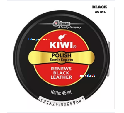 Kiwi Paste SP Semir Sepatu - Black 45mL | Lazada Indonesia