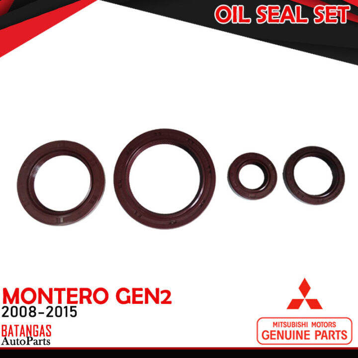 MITSUBISHI OIL SEAL SET MONTERO GEN2 2008-2015 MD372536 MD343563 ...