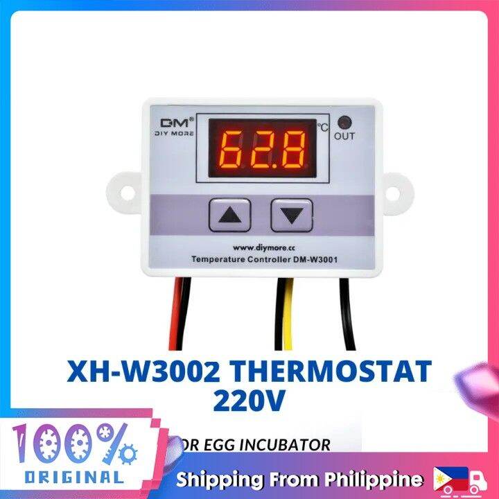 12V/24V/AC110-220V LED Temperature Controller Microcomputer Thermostat ...